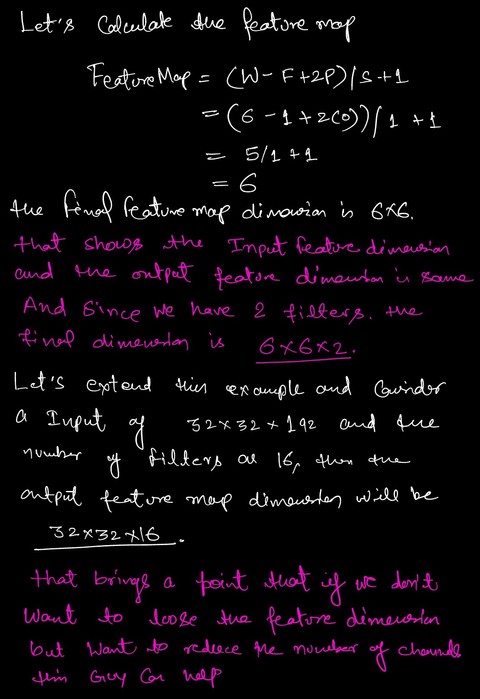 1x1 Convolution | Robaita